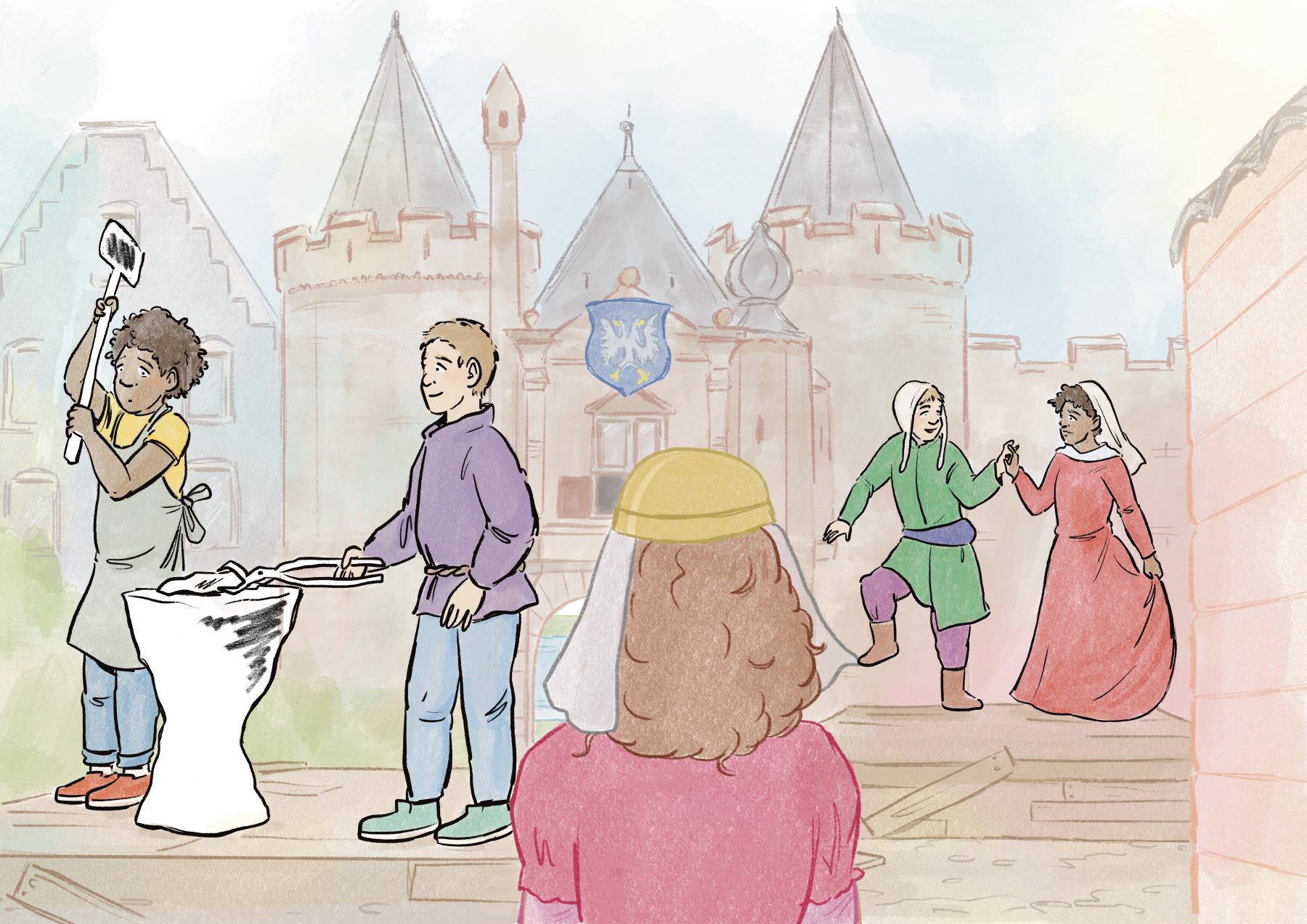 Tijd van Steden en Staten - Rozet