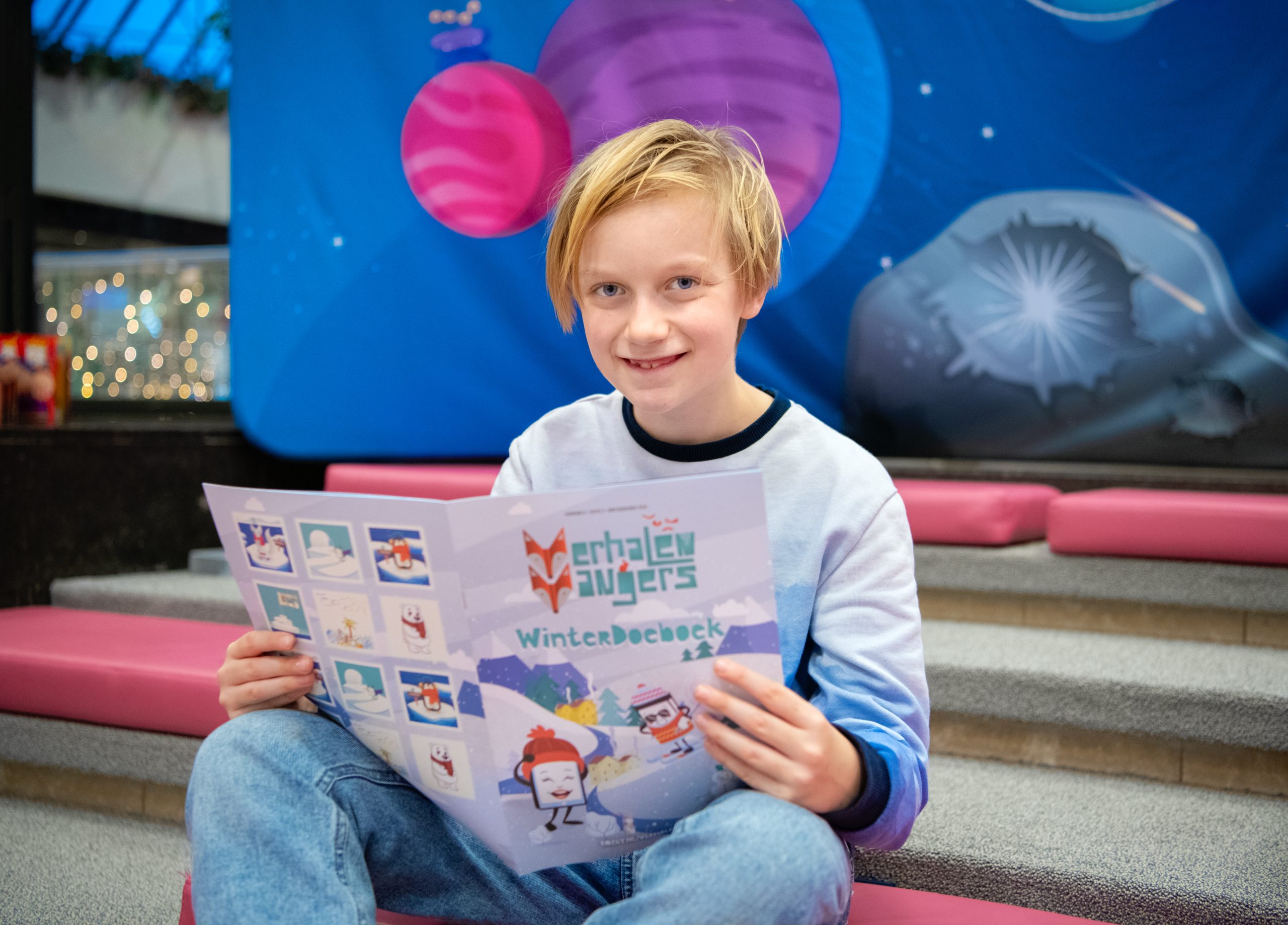 Hij ligt weer in de bieb en op (veel) Arnhemse scholen: het nieuwe Verhalenvangers WinterDoeboek ...